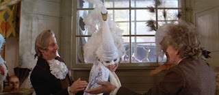 Costume Dramas Obsession: Amadeus Costumes - Constanze´s white Swan Mask